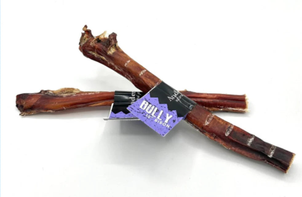 Anderson's Bison Bully Stick 12" | Hero's Pets